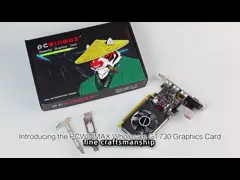 China PCWINMAX Geforce GT 730 2GB 4GB DDR3 DDR5 64 Bit Graphics Card HD+HD+DP Ports Low Profile Video Card for PC for sale