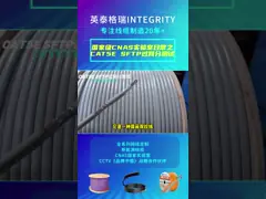 China ITI-LINK Cat7A SFTP Ethernet Cable 50m 1000MHz 23AWG Copper LSZH Shielded Network Cable for sale