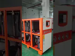 中国 120HPの液体冷却機 持ち運び可能 高効率の産業用 リサイクル冷却機 産業用 販売のため