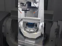 Torno de fresagem CNC de precisão de rabo de andorinha de 5 eixos manual 75150