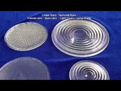 China Customize Borosilicate Glass Fresnel Lens For Beam Shaping And Light Extraction for sale