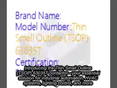 China Thin Small Outline (TSOP) 63035T Take Your Business to the Next Level with Contactor and Durable for sale