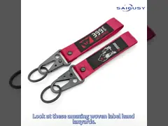 China Vibrant Motorbike Keychain Strap - YAMAHA Custom Badge & Anti-Slip Metal Hook - Rider's Pride Essential for sale