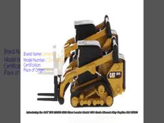 CAT 272 292D2 Skid Steer Loader Model 1/64 Scale Diecast Alloy Replica DM 85693