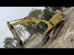 China Used Komatsu PC200-6 Excavator Crawler Digger For Construction Mining Quarry for sale