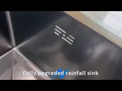 China Embossed SS Utility Sink Nano Black Anti Scratch Gunmetal Kitchen Sink Multifunctional for sale