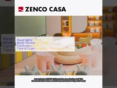 Children'S Play Area Furniture Set With Colourful Stools And Chairs