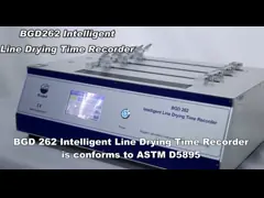 China BGD 262 Intelligent Line Drying Time Recorder Line Drying Time Tester for sale
