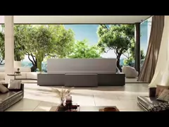 China Modern Telescopic Laser TV Cabinet with Motorised UST Projector Platform and Smooth Sliding Function in Formaldehyde-Free MDF Board for sale