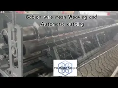 China 2.7mm Heavy Galvanized Gabion Wire Mesh Box 1mx1mx1m for sale