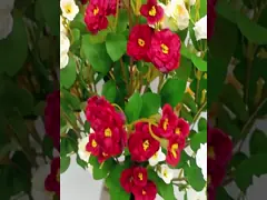 China Simulated Rose Flower Cross border Multi head Simulated Flower Artificial Bouquet Wedding Decoration Handheld Fake Flower Ornament for sale