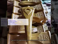 China High Quality Diamond Tip Icebreaker Excavator Bucket Teeth Sharp D9 Model Heavy Duty for sale