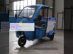 New rural beautification environment and new energy electric tricycle