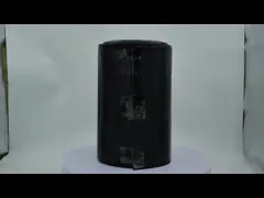 Black industrial dust bag