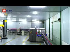 Máquina de rotulagem de adesivos de fusão a quente para linha de produção de água engarrafada de 24000BPH