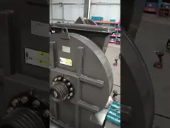 Black Gray Centrifugal Blower Fan Noise Reduction Smooth Operation Road Sweeper Spares