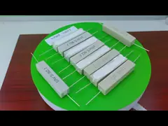 China SQP High Power Ceramic Cement Resistor 0.22 Ohm 5 Watt Resistor 0.2R 0.22R 0.24R 0.25R 0.27R 0.3R for sale