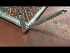 China PVC Coated Chain Link Fencing Mesh Size 60*60mm And 48*2mm Post for sale