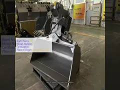 China 360 Rotating Tilt Bucket for 12-100 Ton Excavator Mud Dustpan OEM Custom Made for sale