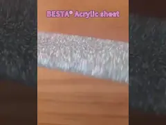 Cina Lastre di plastica luccicante 4X8 Colore luccicante Lastra acrilica 5 mm di spessore in vendita