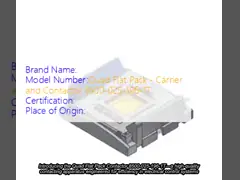 Cina Quad Flat Pack - Portatore e Contattore 8500-025-196-1T Massimizza l'efficienza con il nostro contattore di primo livello in vendita