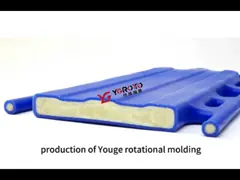 China Custom model Food grade plastic container Coffee container rotoplastic mold for sale