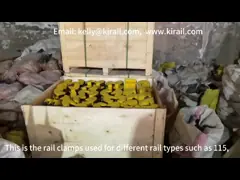 Pandrol rail clamps