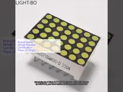 0.7inch 5 X 7 DOT Matrix Ultra White LED Display for Lift Floor Number Indicator