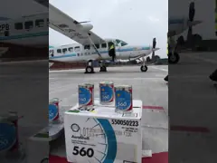 The first PT6 engine user of AeroShell Turbine Oil 560 for the successful oil change