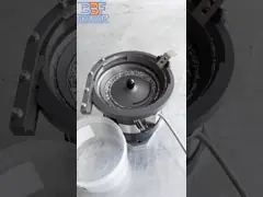 12cm Vibrating Bowl Feeder in Action | High-Speed Material Conveying Demo
