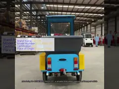 Three-wheel cleaning vehicle, small cleaning and transport vehicle, 500L for community use