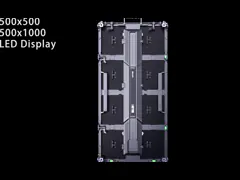 Both indoor and outdoor aluminum cabinet of 250*250mm led screen modules