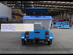 China Electric Environmentally Friendly Cleaning Garbage Tricycle 30-50Km/h for sale