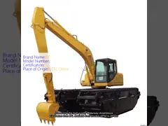 Factory Sale High Quality Waterway Amphibious Excavators AP50 AP80 AP140 to AP400