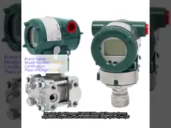 Industrial Pressure Transmitter Yokogawa EJA430E Differential Pressure Sensor 4-20ma