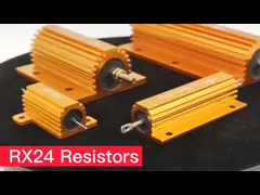 RXG24 High Power Gold Aluminum Shell Resistor RX24 (2)