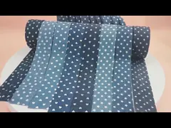 China Amor/Estrella de cinco puntas/Pequeña flor vaquero Presión de la tira cinta de tejido hecha a mano Arco para el cabello accesorios para el cabello cinta de material del clipe en venta