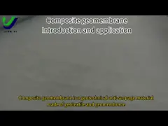 China HDPE/LDPE/LLDPE Isolation Polyethylene Geomembranes With Protection Puncture Resistance ≥120N Smooth/Textured Surface 0.2mm-3.0mm Thickness for sale