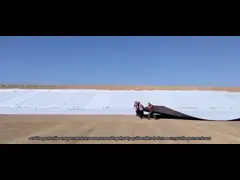 China Composite Geomembrane With Two Layers Geotextile One Layer Geomembrane For Landfill Tailings Treatment Subway Tunnel Construction for sale