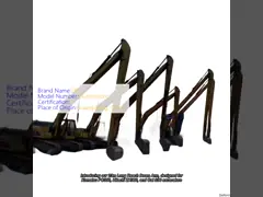 23m Excavator Long Reach Boom Arm for Komatsu PC350 Hitachi ZX360 Cat 336 SK350 Yellow