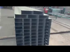 Medium Duty Galvanized Wall Mounted Cable Trays for Custom Electrical Wiring Management