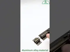 Fechadura de fechadura de porta vertical de liga de alumínio