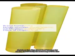 10mm-300mm Diameter Round Polyurethane Rod 65-95 A Shore Hardness Cusotm Color