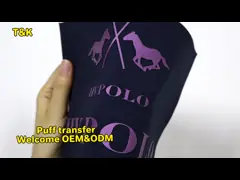 Silicone Puff Transfer Labels