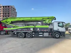 China Zoomlion 2020 Used 52m Cement Pump Truck ZLJ5353THBBE With Benz Chassis for sale