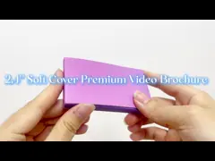 Cina 2.4  LCD Video Folder con 128 MB di memoria in Market Biz in vendita