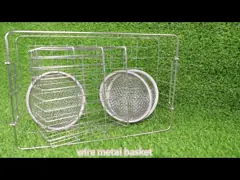 High Load-Bearing Capacity Wire Basket Suitable For Kitchen Storage