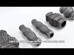 China Industrial Forged Iron Fence Door Accessories Q235 Grade Corrosion Resistant for sale