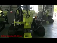 Portable Solar Pile Driver Screw Pile Driving Equipment Photovoltaic Hydraulic Drilling Rig
