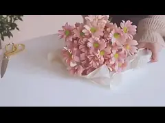 Wholesale flower wrapping paper, pear paper, cotton paper, pearlescent paper, bouquet wrapping paper